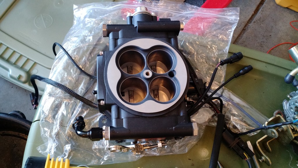FiTech Throttle Body Go EFI 4 Installed in Project Trans Am - Mods and ...