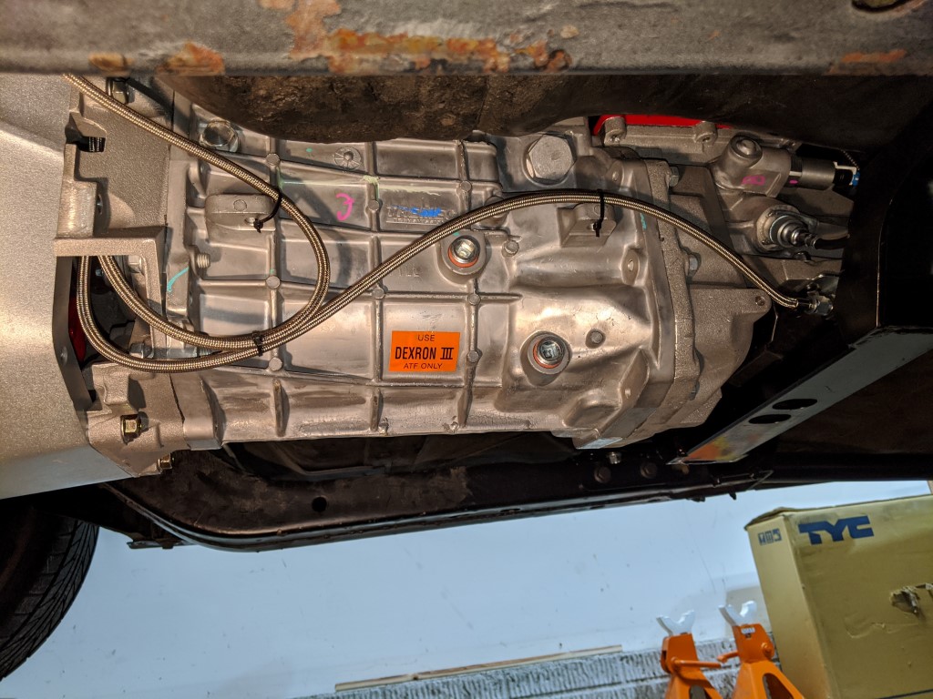 Installing a brand new T56 (Tremec Magnum 6 speed) into a 2nd Gen ...