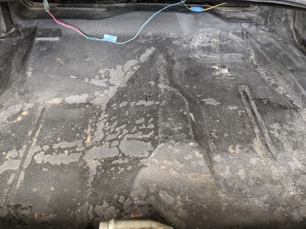 Fuel access door for 2nd Gen Firebird Trans Am using a Tanks Inc fuel ...