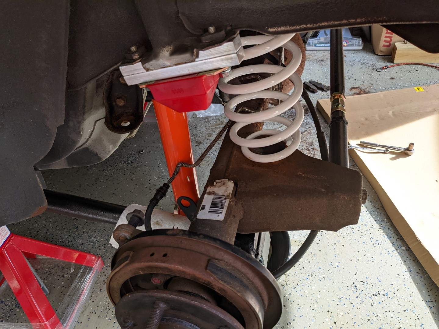 Strano Springs and Koni Shocks, new brakes, bump stops, an adjustable ...